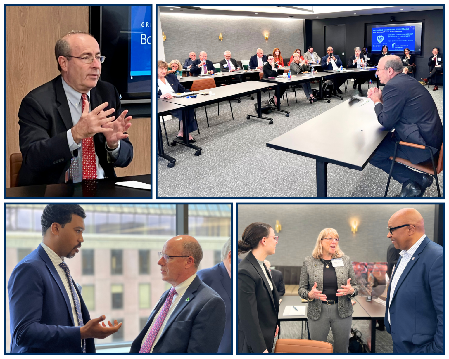 Executive Roundtable with Tom Barkin - GWBOT